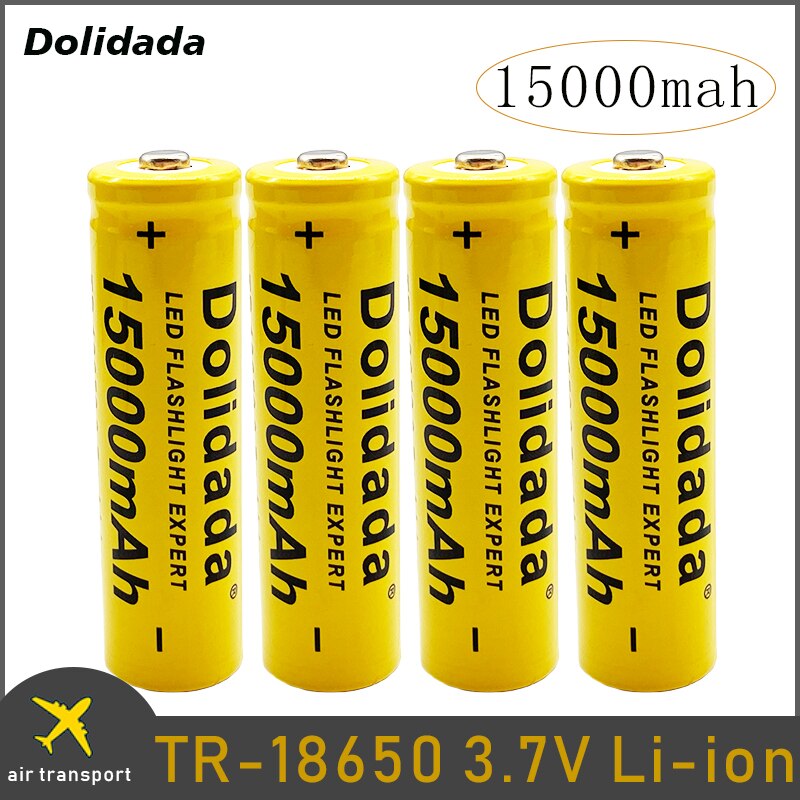 3.7V 15000 mAh 18650 lithium ion batteries Recharg... – Vicedeal