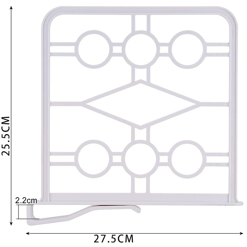 4 Pack Kast Plank Verdelers-Unbreakable Plastic Or... – Grandado