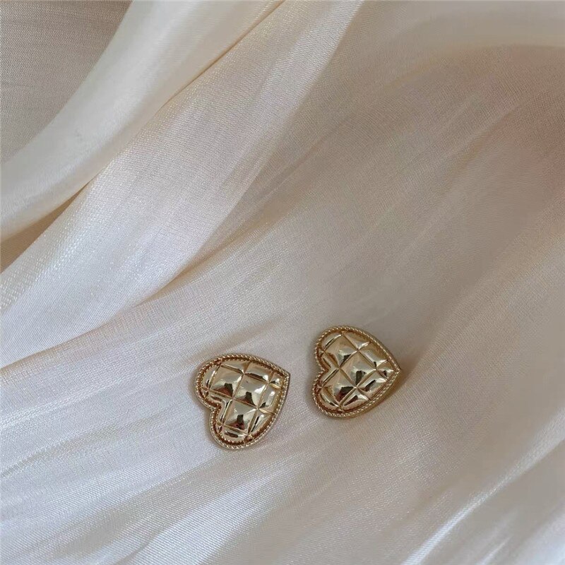 Beautiful Gold Heart Buttons for Clothes 20mm Embe... – Vicedeal
