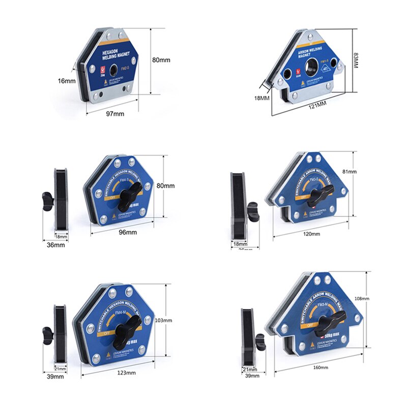 2/4Pcs/Set Welding Tool Multi-angle Solder Magnet ... – Vicedeal