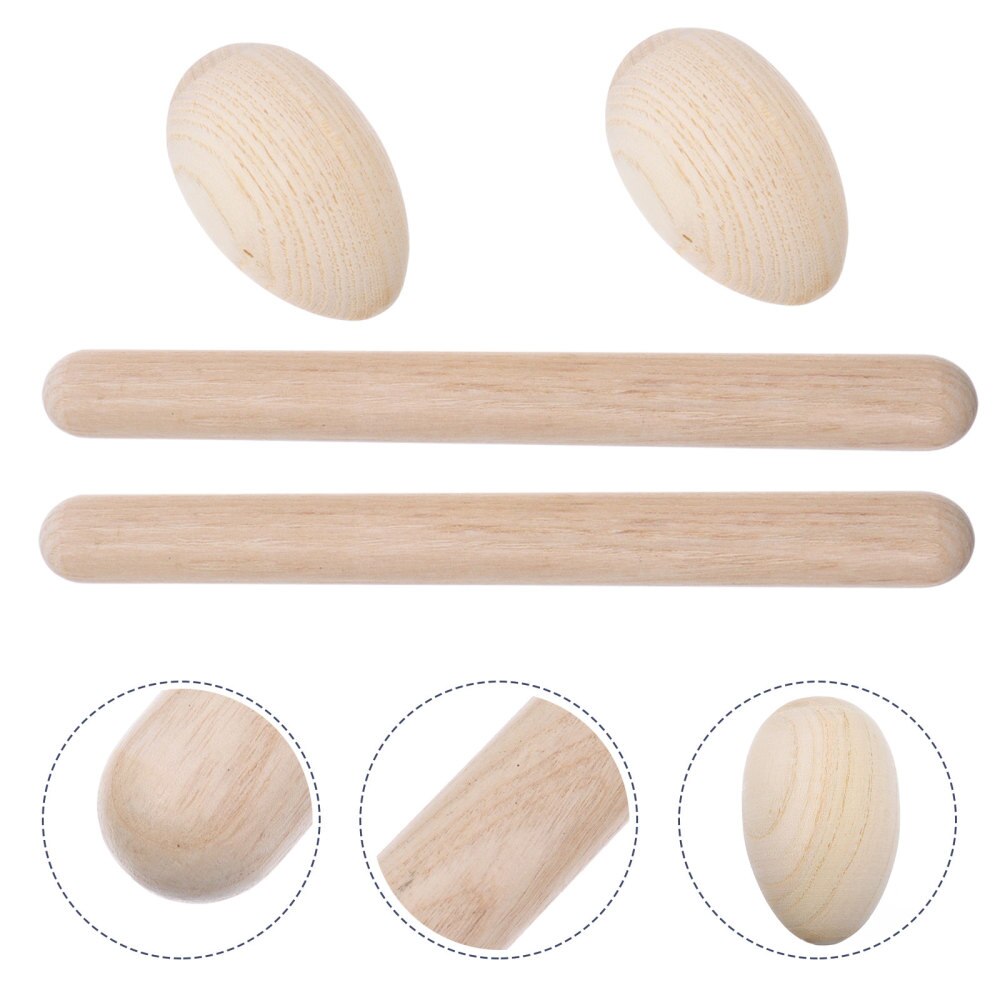 4pcs Kids Musical Instrument Set Wooden Musical To... – Vicedeal