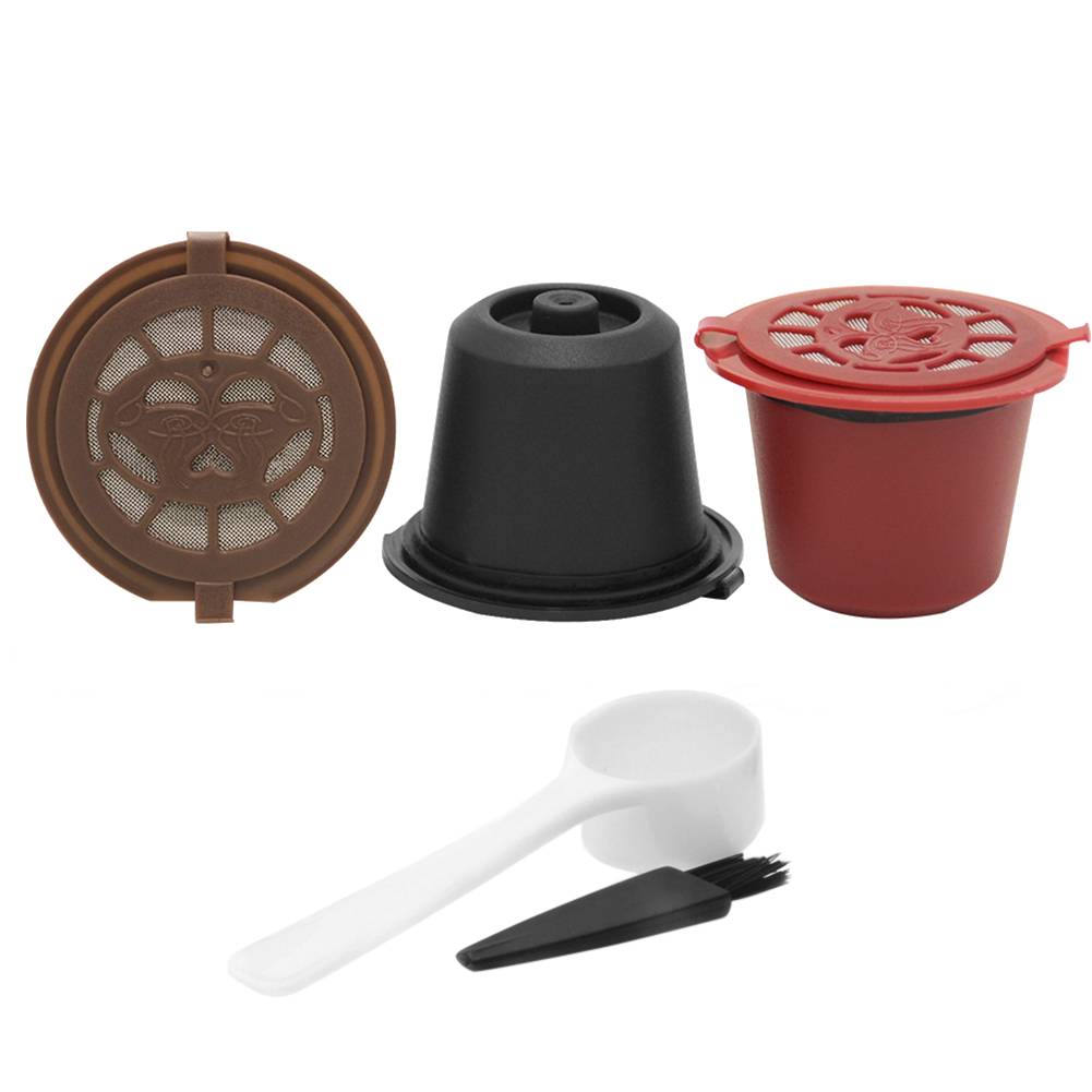 3PCS Nespresso Refillable Coffee Capsule Cup Reusa... – Grandado