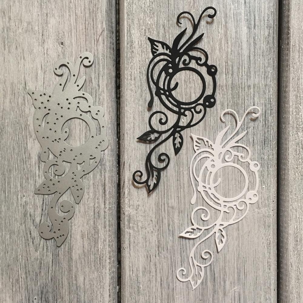 ArtScrap Curly frame Cutting Dies Stencils For Scr... – Grandado