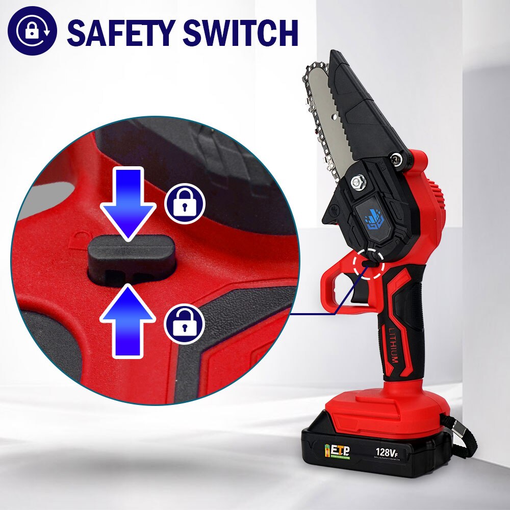 4 Inch 1000W Mini Elektrische Zaag 128Vf Lithium K... – Grandado