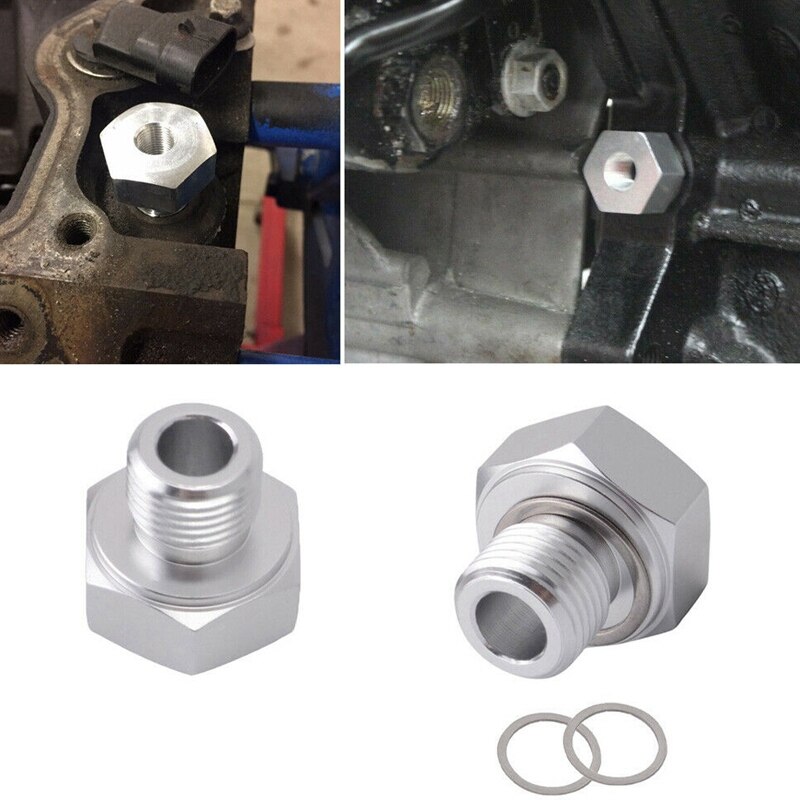 2Stck Öl Druck Sensor M16 X 1,5 Adapter zu 1/8 Zoll NPT für GMC LS1 LSX ... 2Stck Öl Druck Sensor M16 X 1,5 Adapter zu 1/8 Zoll NPT für GMC LS1 LSX ...