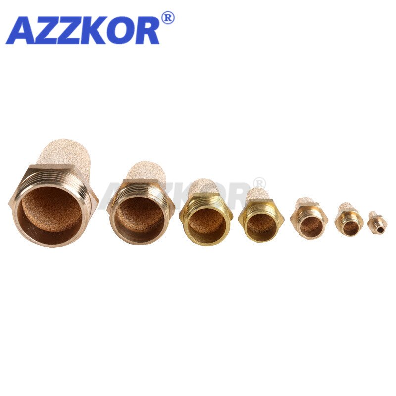 Pneumatic Muffler Type A Pagoda Copper Head Muffle... – Grandado
