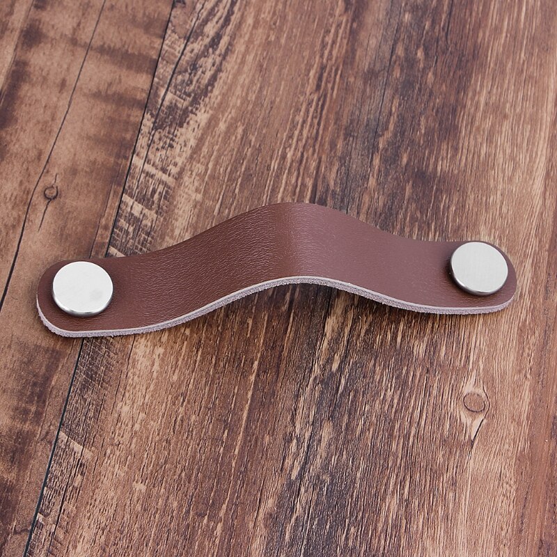 Cabinet Handle Soft PU Leather Dresser Drawer Door... – Grandado
