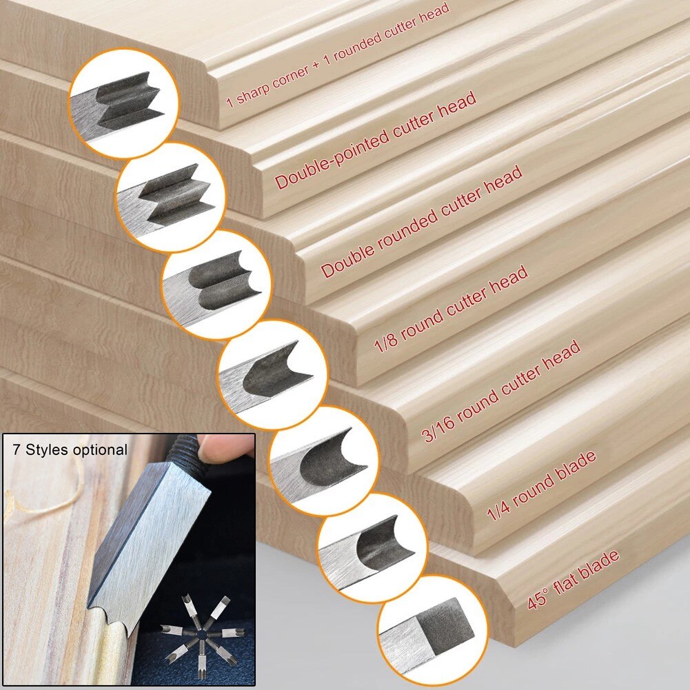 Mini Wood Planer Chamfering Trimming Machine 45 De... – Grandado