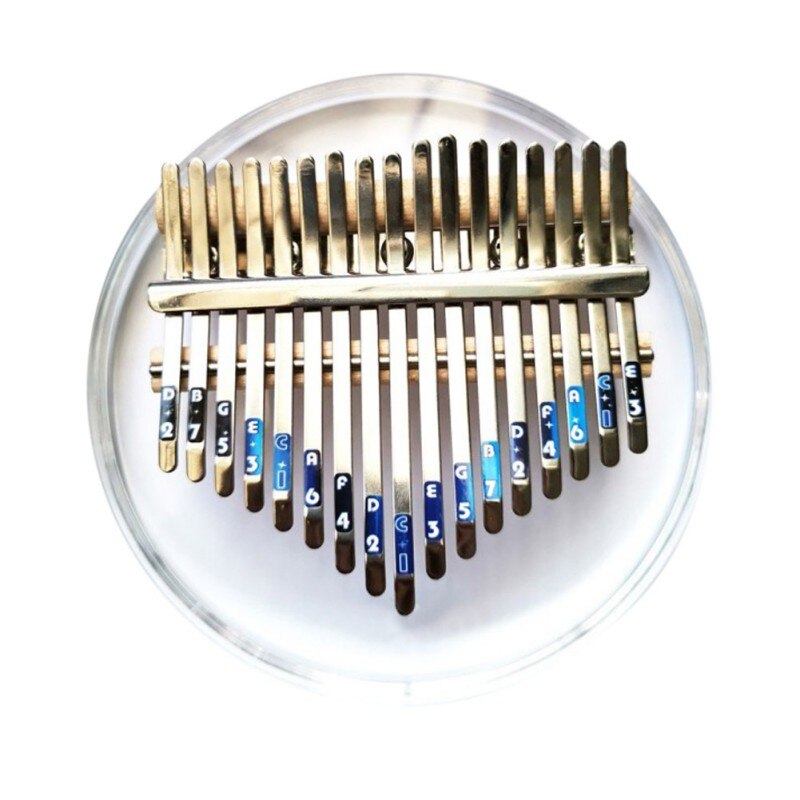 Piano Acrylic Transparent 17-key Thumb Piano Thumb... – Vicedeal