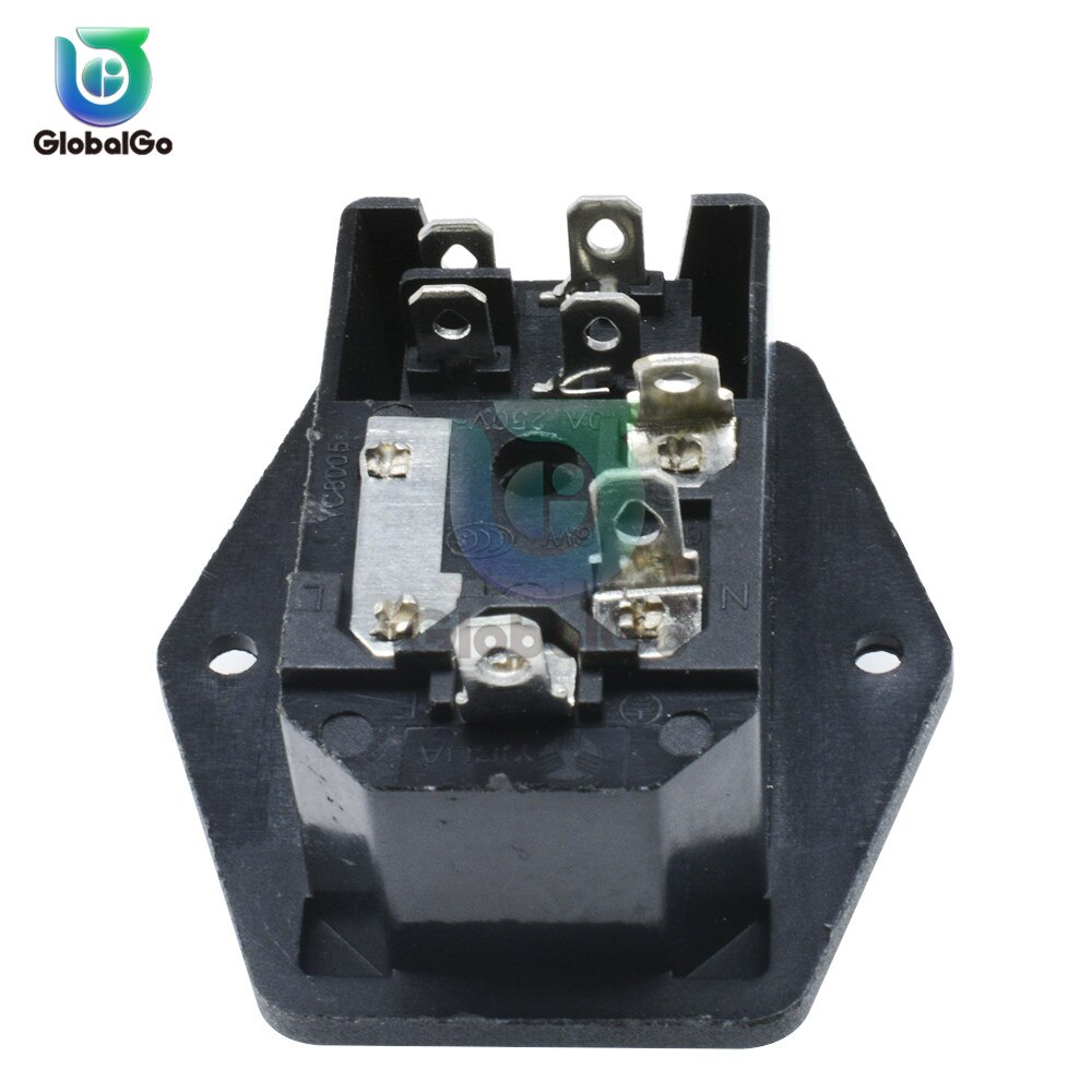 10A 250V Power Switch AC 3pin AC Power Socket with... – Vicedeal