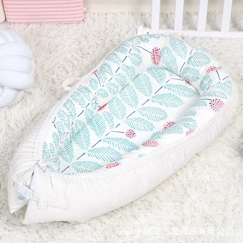 Baby Sleeping Nest Cot Bed Removable Washable Newb... – Grandado