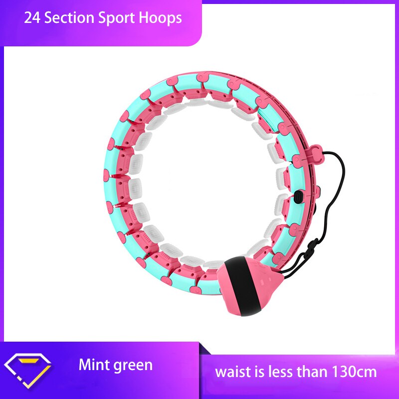 24 Section Smart Adjustable Sports Hoop Fitness Ri... – Grandado