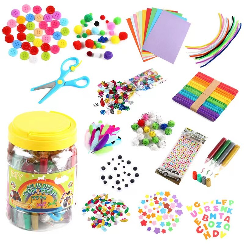 mega arts crafts jar DIY set children's toys h... – Grandado