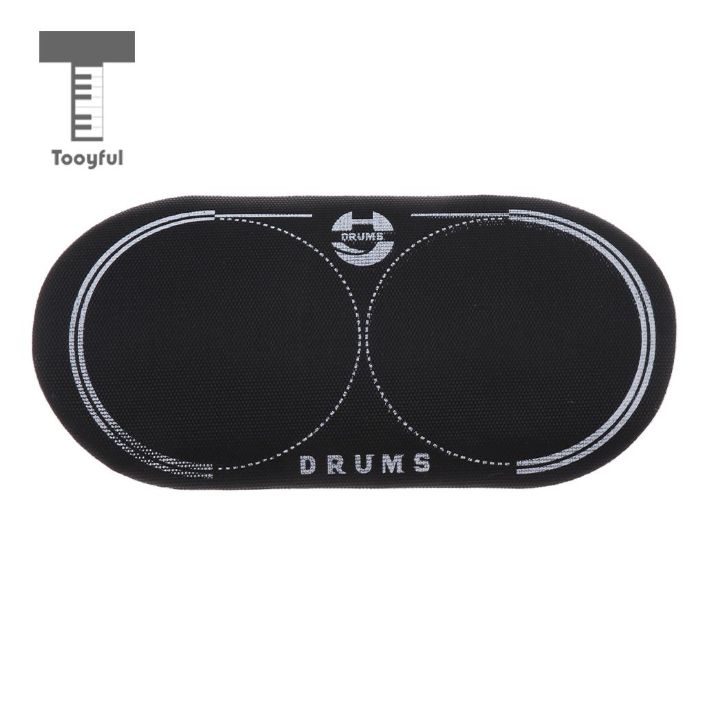 12.8x6.5cm Musical Double Bass Drum Patch for Drum... – Grandado