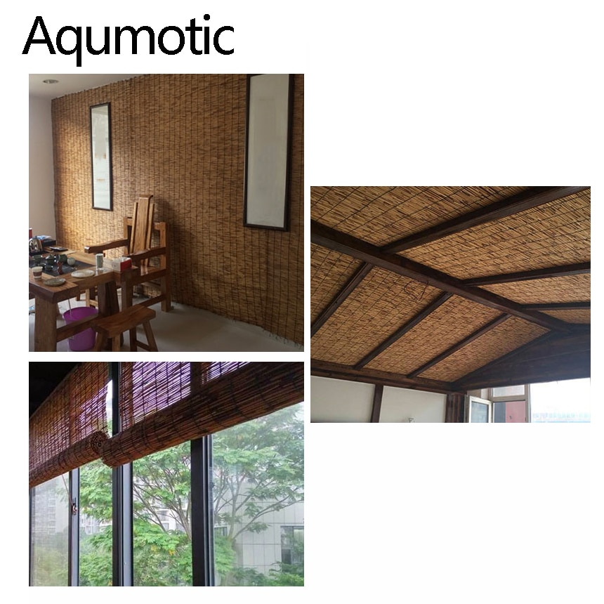 Aqumotic Shade Roller Blind Door Curtains Window B... – Vicedeal