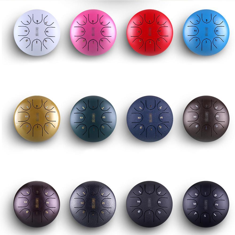 6 Inch C Key Steel Tongue Drum Percussion Instrume... – Grandado