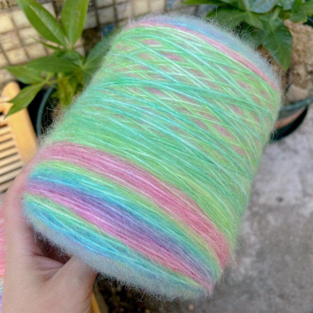 500g Medium thickness space dye spray yarn wool ya... – Grandado