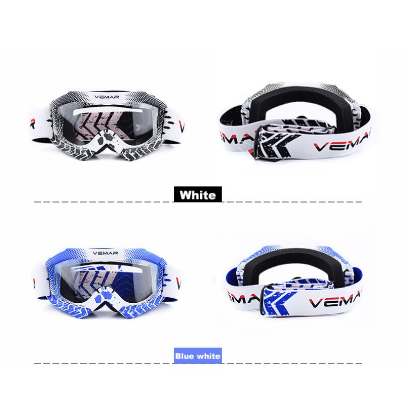 Vemar Motorfiets Bril Winddicht Motocross Goggles ... – Grandado