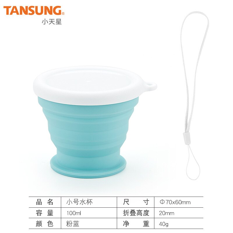 Sml Siliconen Vouwen Cup Draagbare Outdoor Mok Mok... – Grandado