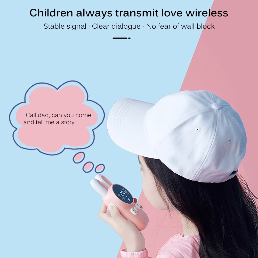 Mini Kids Walkie Talkie Wireless Intercom Child To... – Grandado