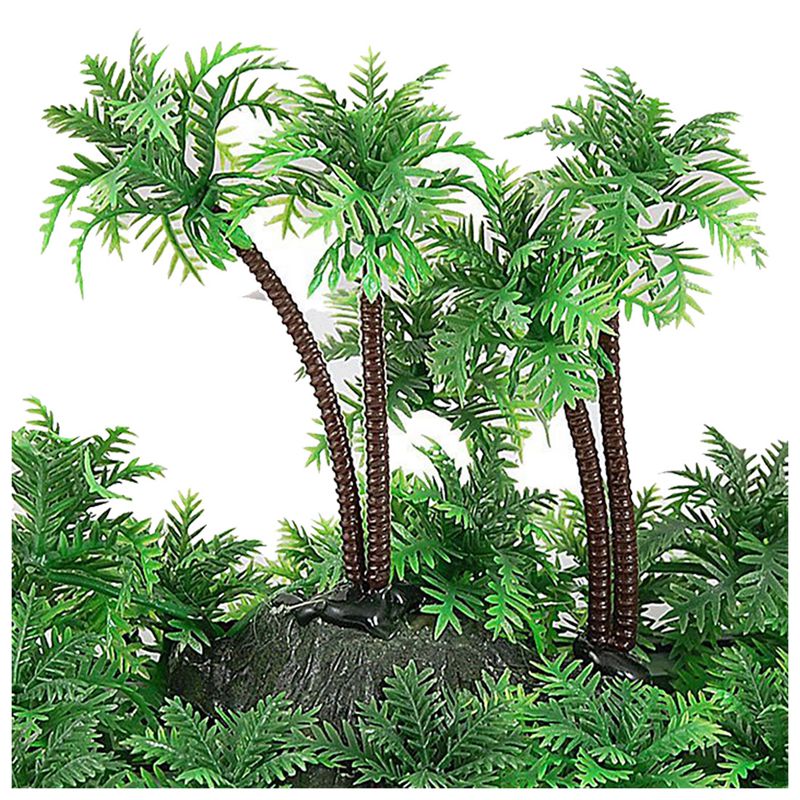 3.9 inch Height Artificial Coconut Palm Plant for ... – Grandado