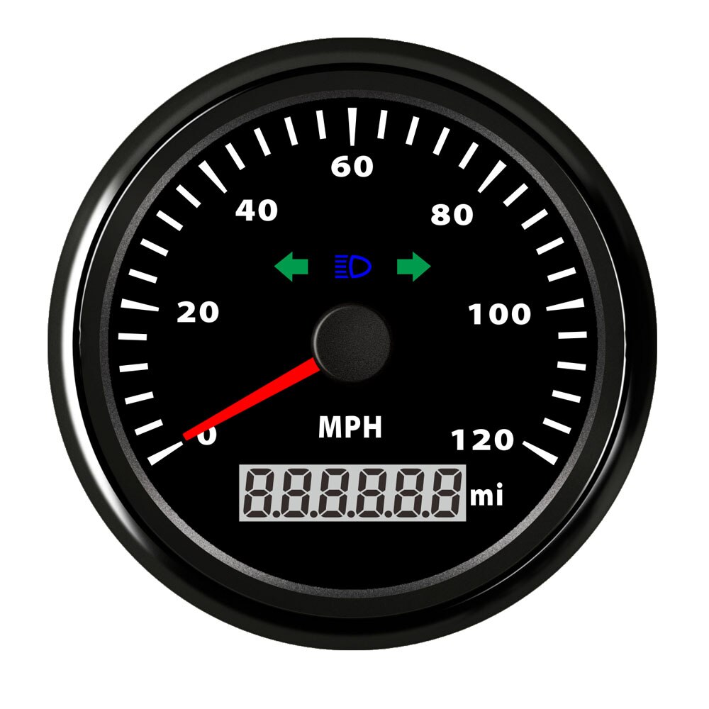 85mm Universal Speedometer Gauge 200km/h Speed Met... – Vicedeal