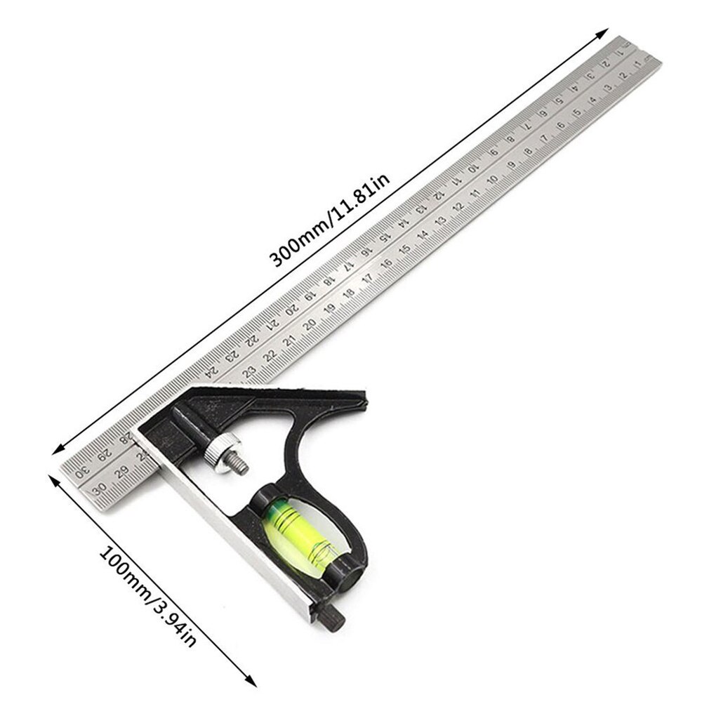 Precise Measuring Tools Aluminium Combination Squa... – Vicedeal