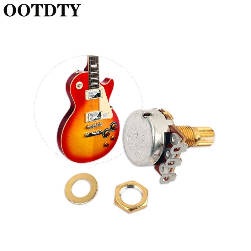 OOTDTY 5Pcs B500k Potentiometer Splined Pot Electr... – Grandado