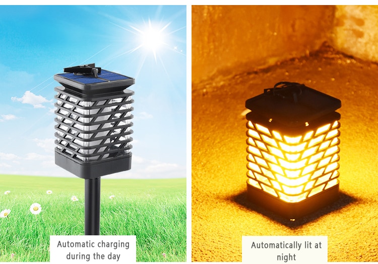 LED Light Sensor Solar Lamp Flickering Smokeless F... – Vicedeal