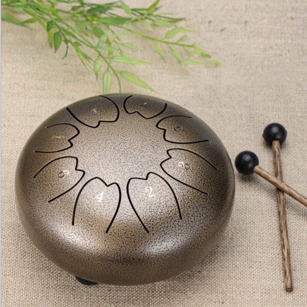 6" Steel Tongue Drum Handpan Drum for Beginner Adu... – Grandado