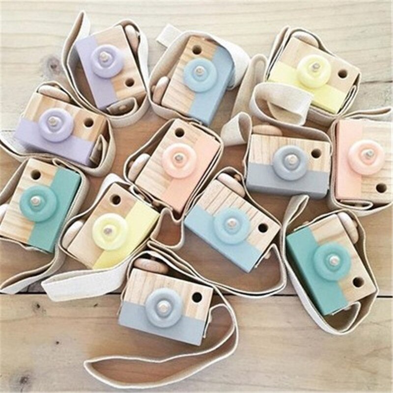 Nordic Hanging Wooden Camera Toys Kids Toys Room D... – Vicedeal