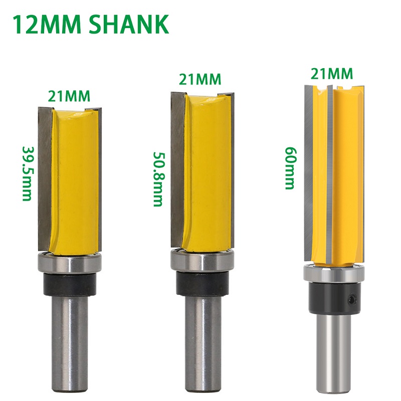 T-Slot Milling Cutters Flush Trim 1/2" W x 3/... – Vicedeal