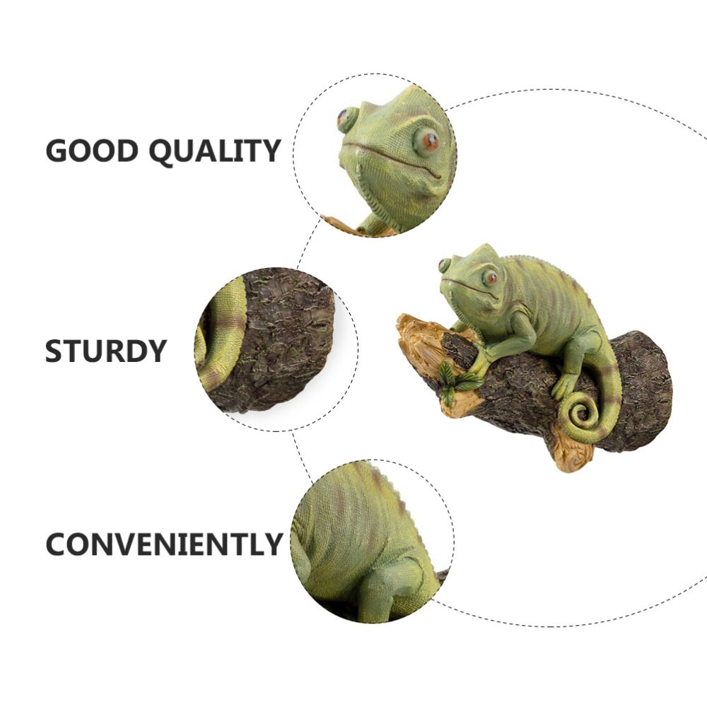 Realistic Lizard Decoration Artificial Reptile Liz... – Grandado