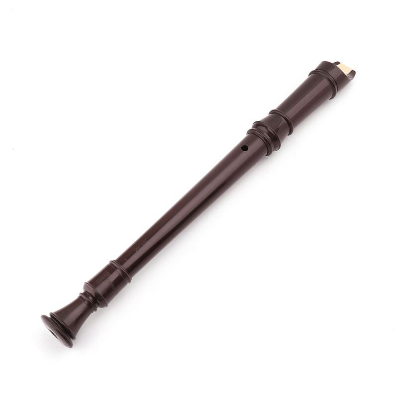 Black ABS Germany Type 8 Hole Soprano Recorder Lon... – Grandado