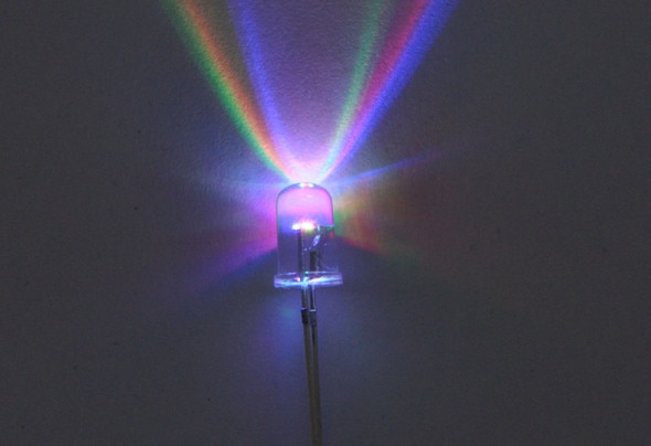 100 pcs 5mm Fast RGB Flash Red Green Blue Rainbow ... – Vicedeal