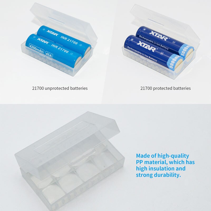 Xtar Plastic Battery Case Houder Storage Box Voor ... – Grandado