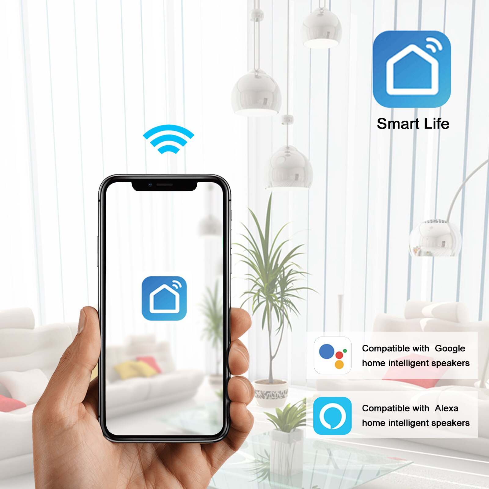 Tuya WIFI Smart Roller Blinds Switch Electric Curt... – Grandado