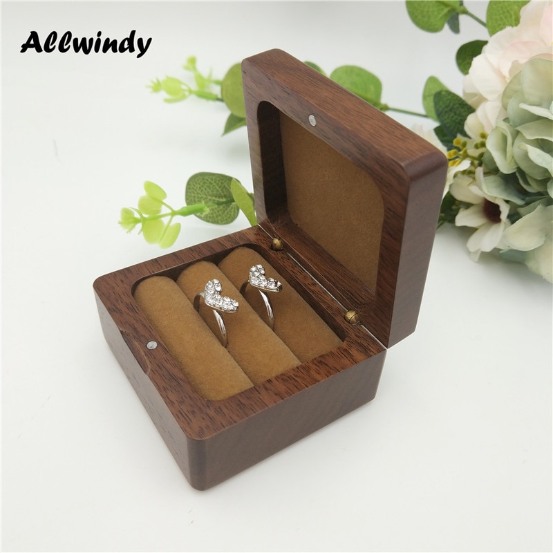 Handcrafted Walnut Wooden Ring Storage Box For Mr ... – Grandado