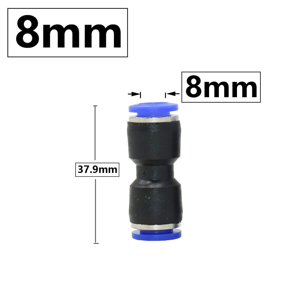 6mm 8mm Pneumatische Fitting Tee Elleboog Rechte P... – Vicedeal