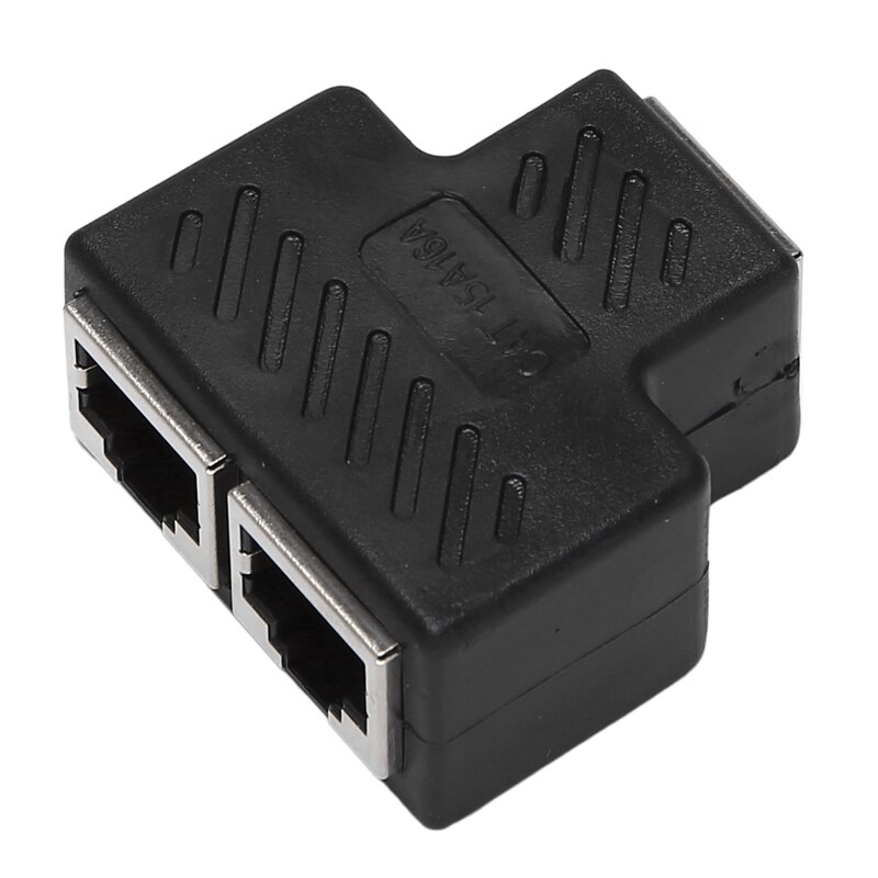 2 Poort RJ45 Splitter Adapter Lan Netwerk Ethernet... – Vicedeal