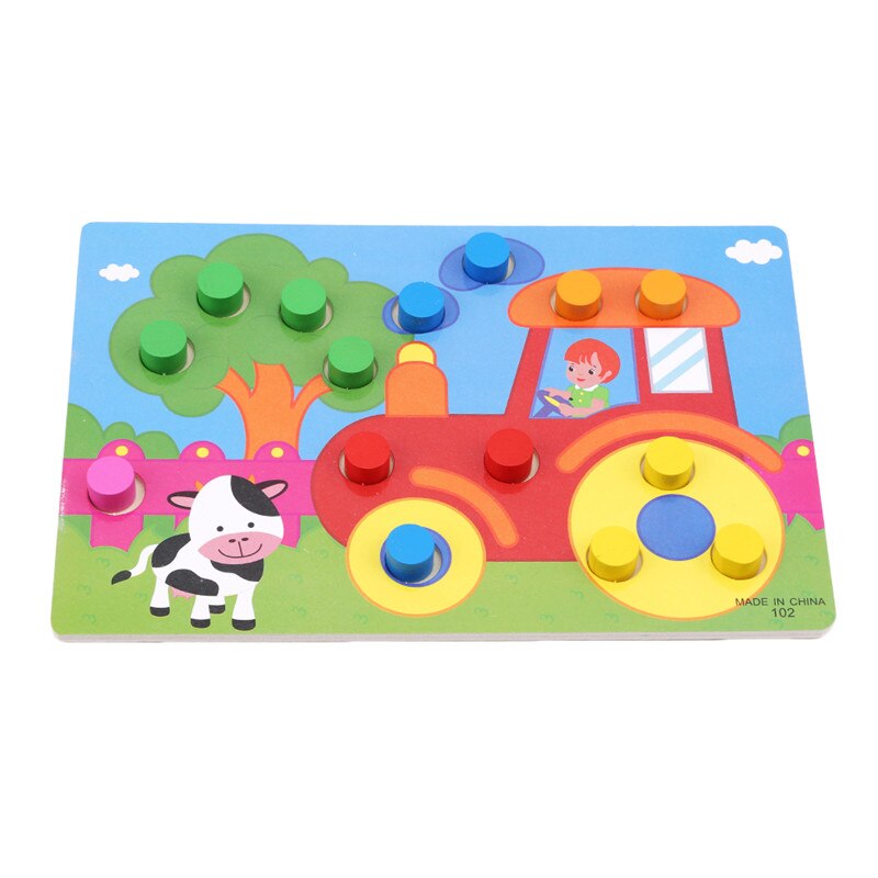 Wooden Puzzle Games Toys Learning Color And Shape ... – Grandado