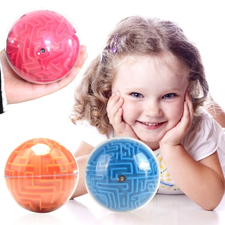 4'' 3D Magic Intellect Puzzle Ball Brain Teaser Ma... – Vicedeal