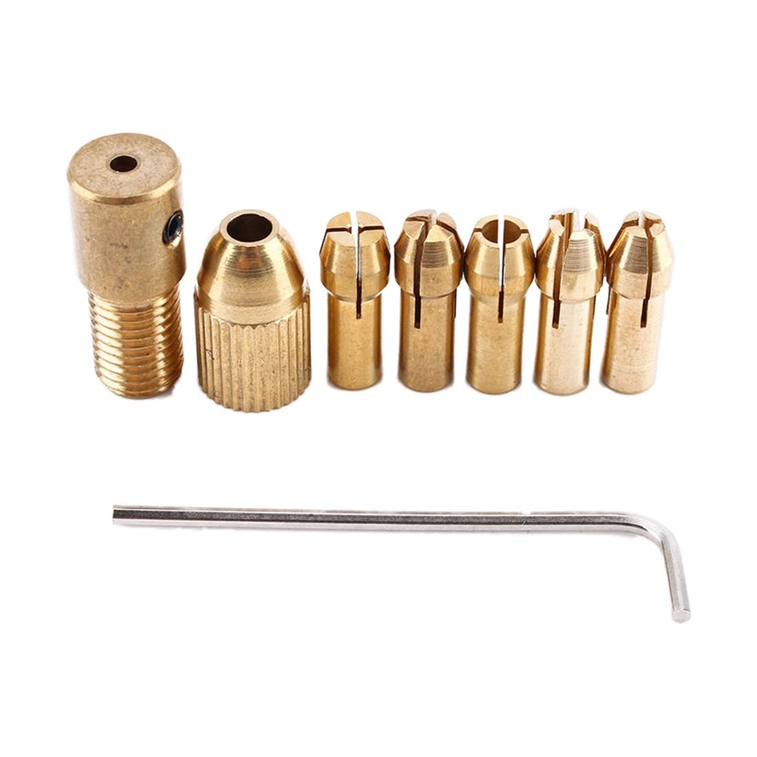 8 stuks 0.5-3mm Boorkop Spantangen Set van Quick C... – Grandado