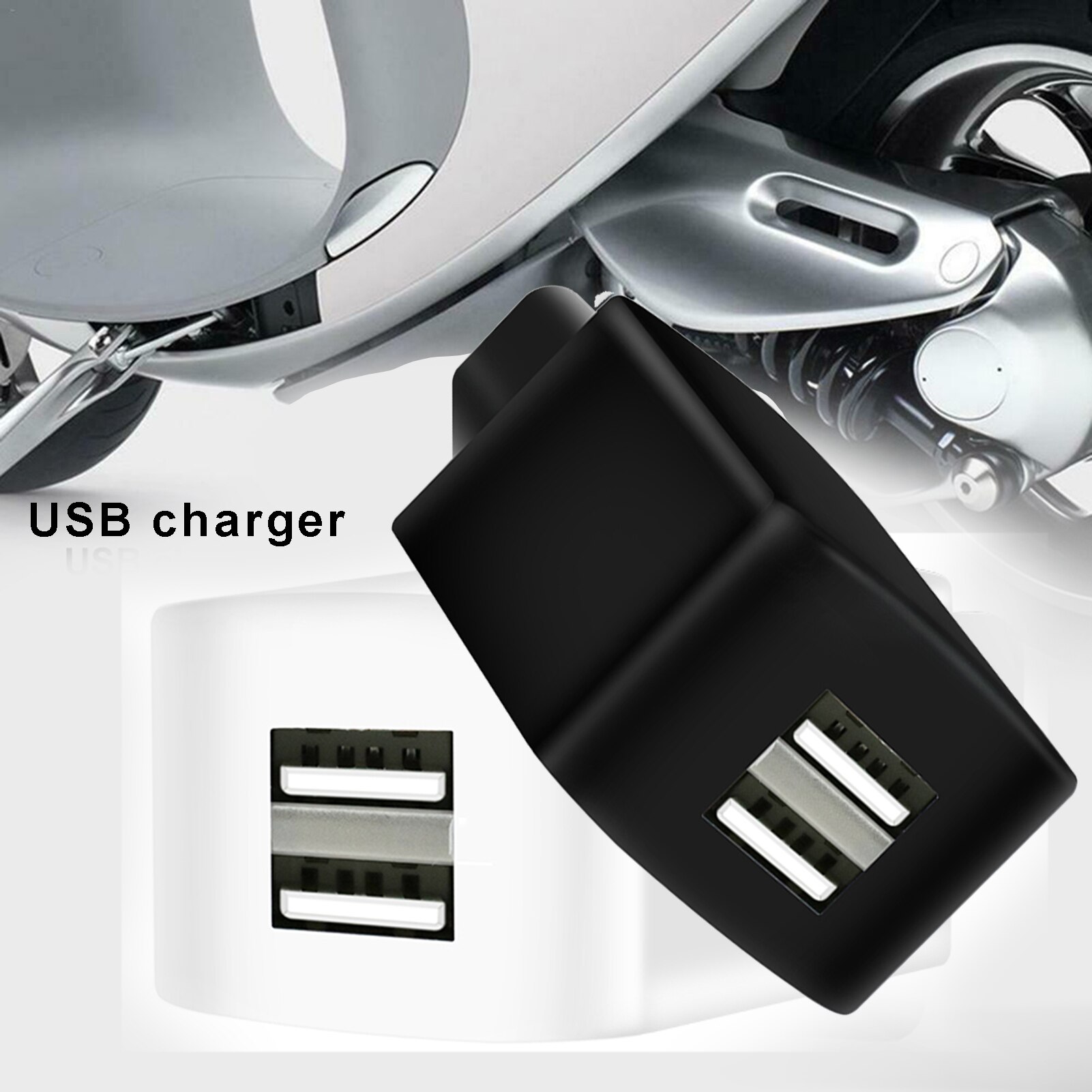 12-80V 2.1A Universele Elektrische Motorfiets Dual... – Vicedeal