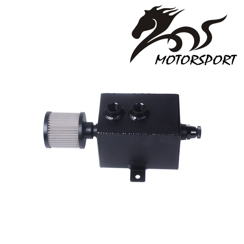 2L Aluminum oil catch can with breather & drai... – Grandado