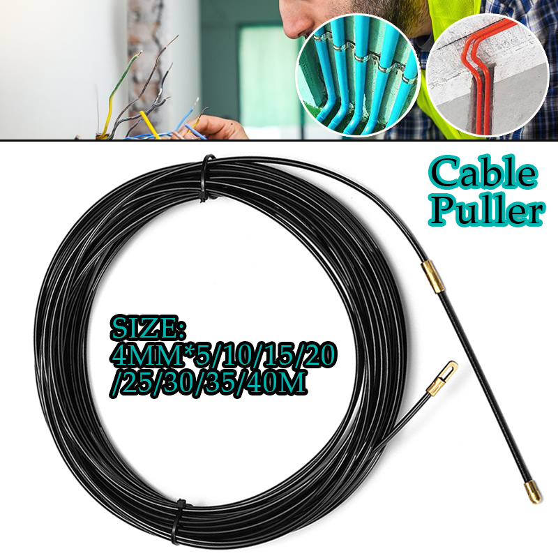 4mm 5-40M Black nylon wall wire lead wire puller c... – Vicedeal