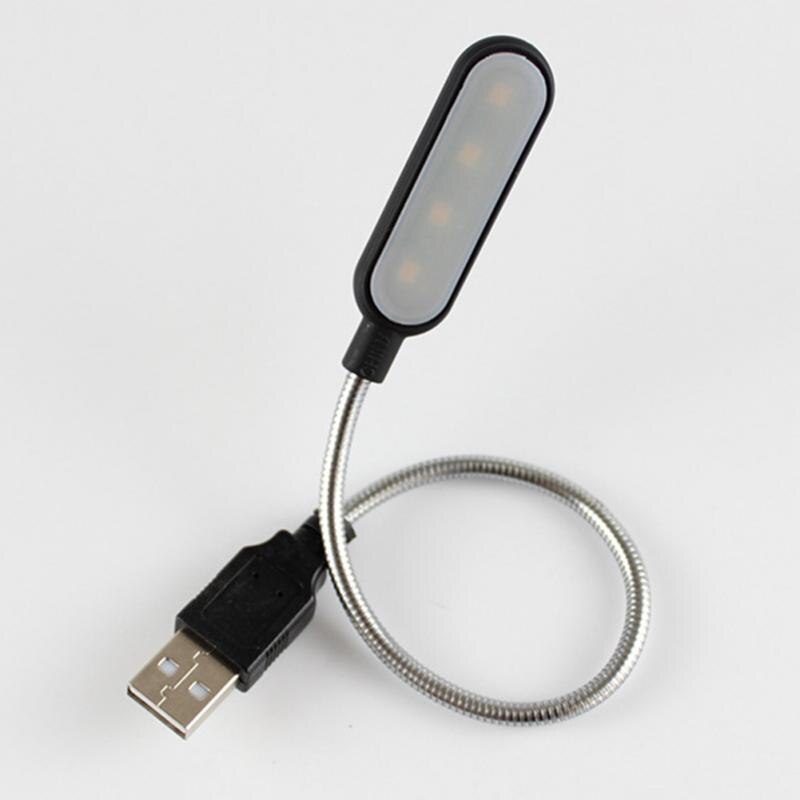 4 led Reading Lamp USB LED Book Light Portable Fle... – Grandado