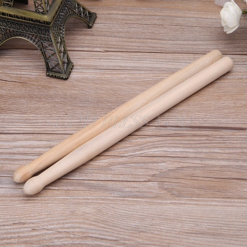 2PCS 25 x 1.5cm Wood Drum Sticks with Smooth Surfa... – Grandado