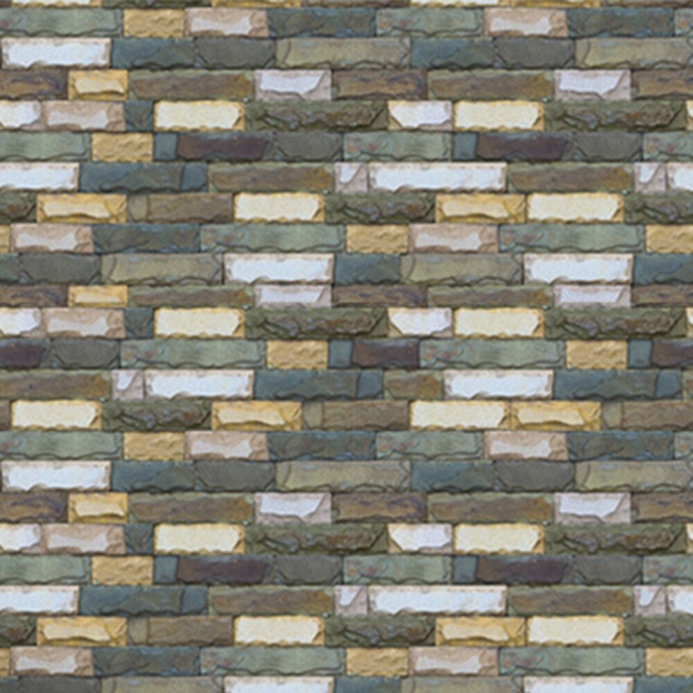 100x45cm Imitation 3D Brick Stone Wall Stickers Se... – Grandado