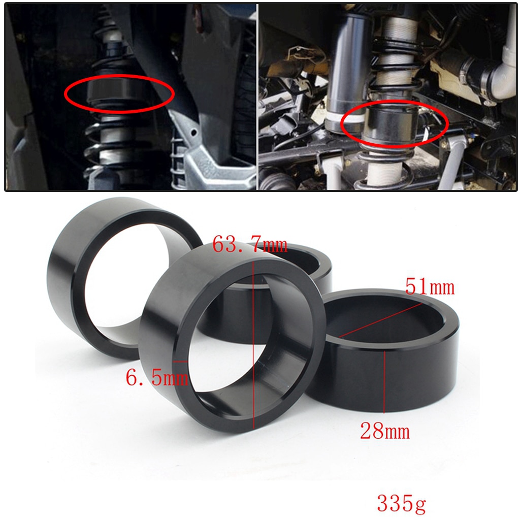 4 Pack 2.5 ''Rise Schorsing Lift Spacer Bus Kit Fi... – Grandado